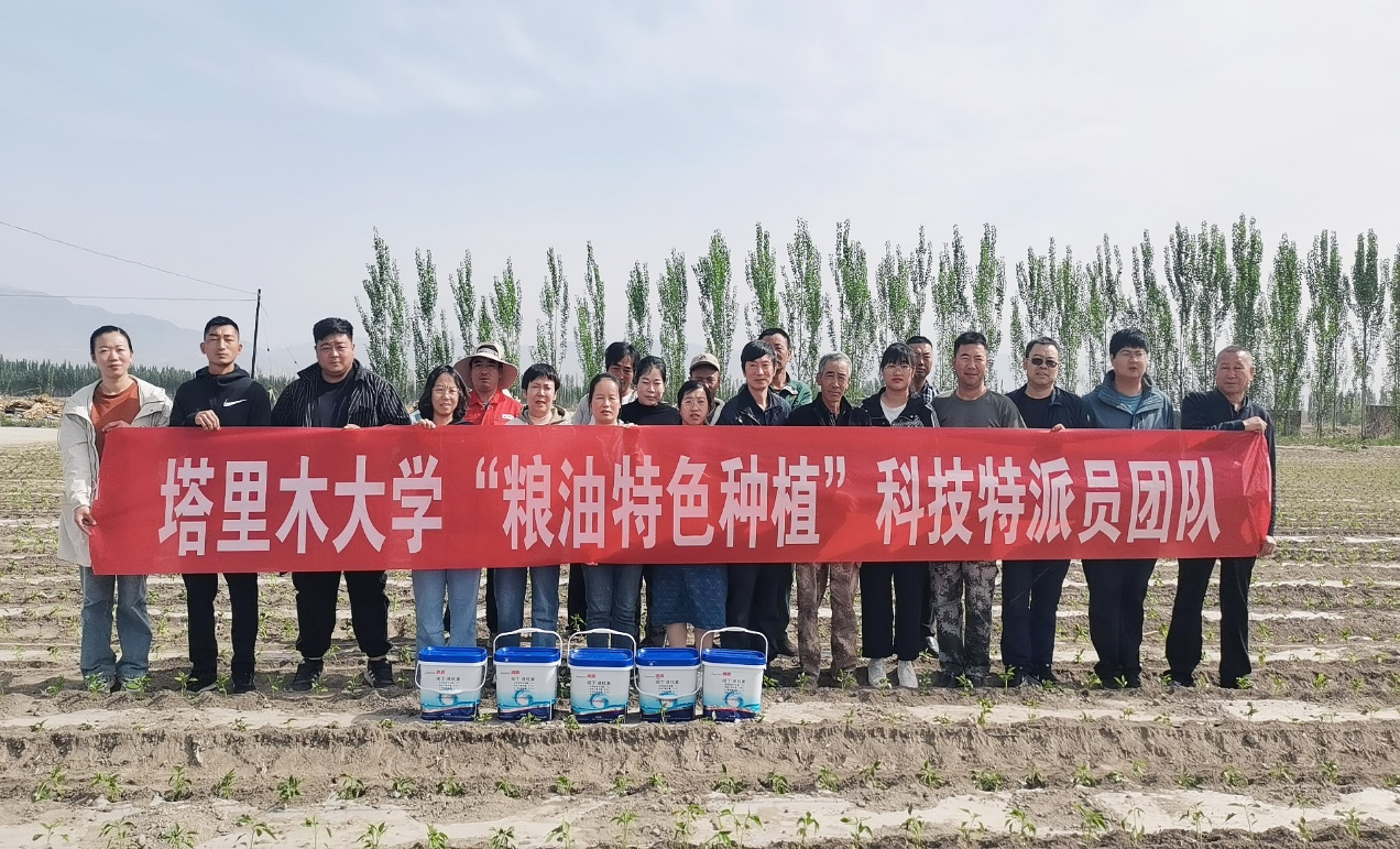 我校科特派团队赴二师、巴州开展科技服务-塔里木大学